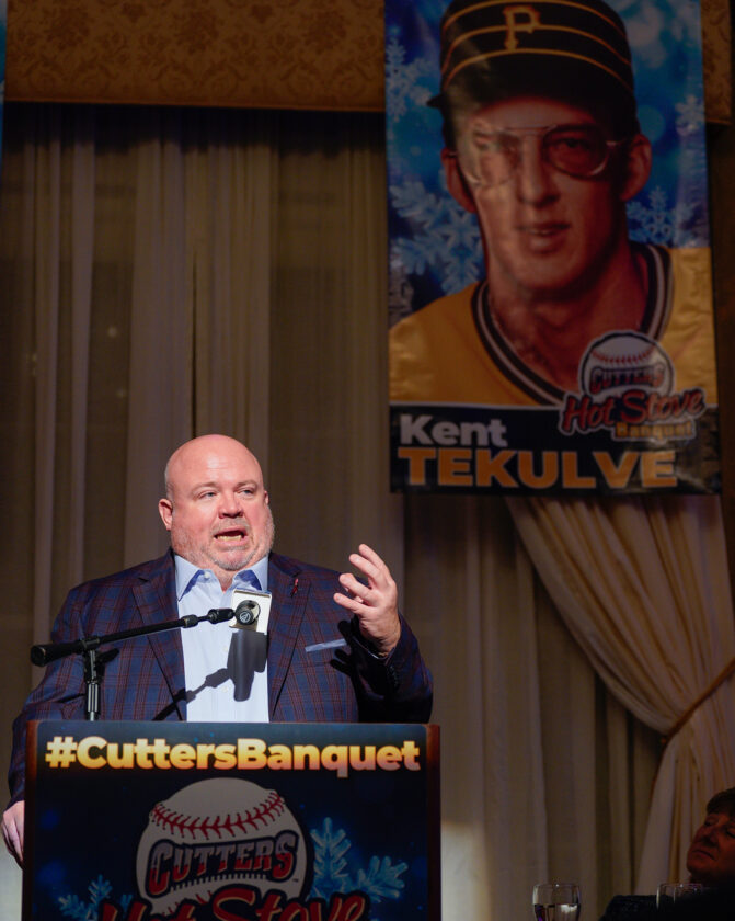 Denise Day, Chris Carlin honored at 16th annual Crosscutters Hot Stove ...